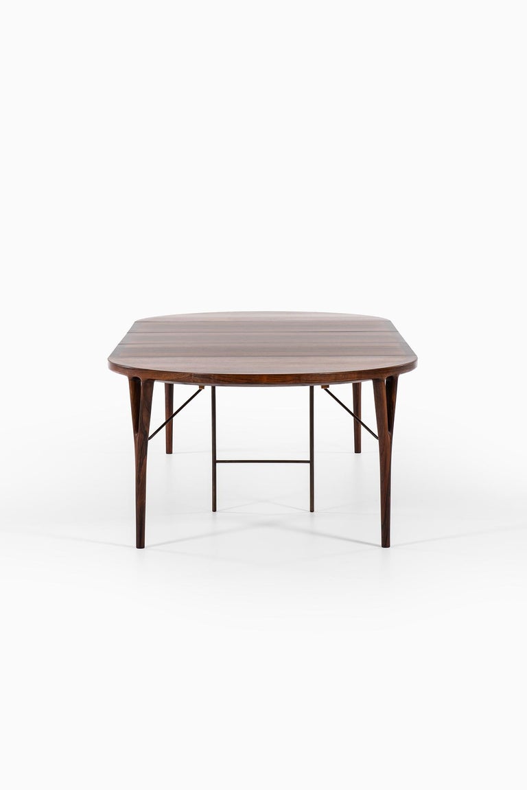 Helge Vestergaard-Jensen Dining Table by Peder Pedersen in Denmark at ...
