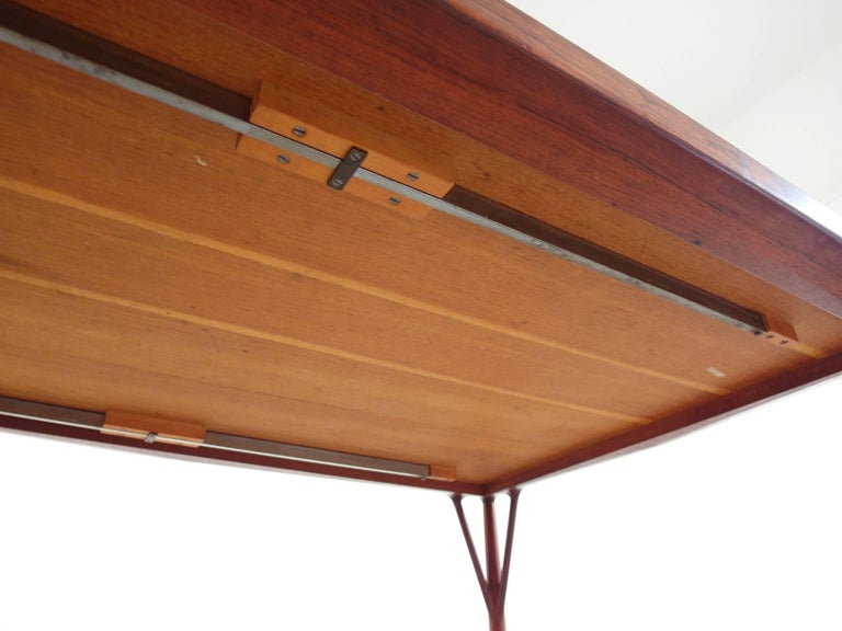 Helge Vestergaard Jensen Sculptural Dining Table with Extension ...