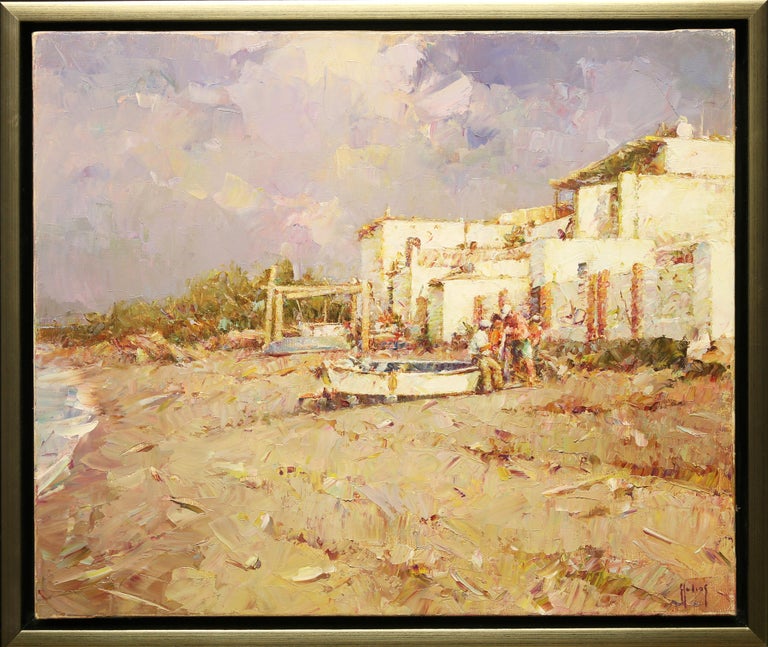Helios Gisbert - "Playa de Adra, Almeria" by Helios Gisbert 18 x 22 ...