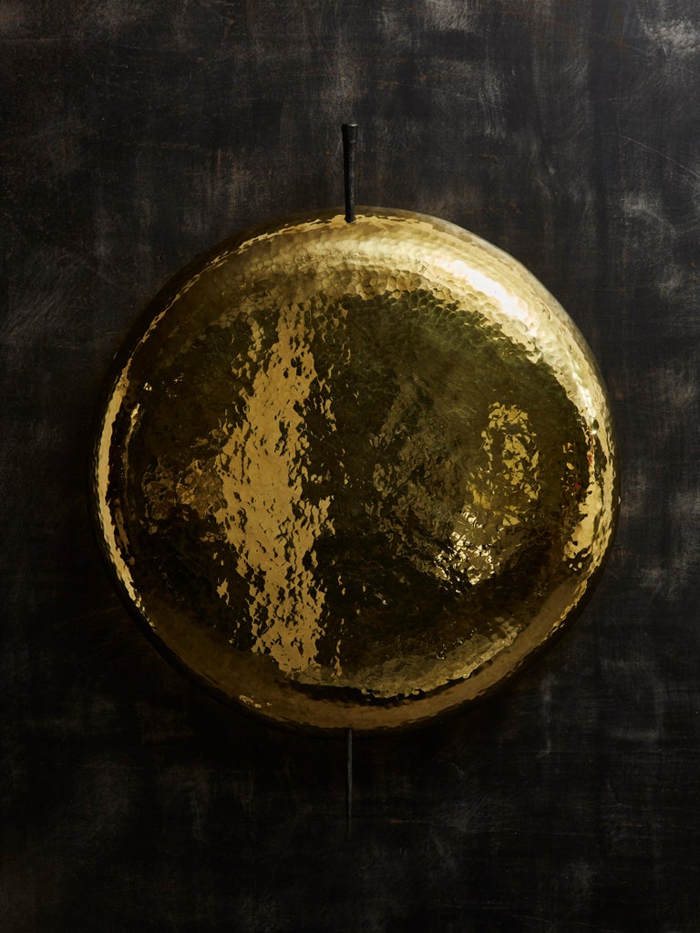 Helios Wall Sconces in Brass and Iron by Alexandre Taveau For Sale at ...