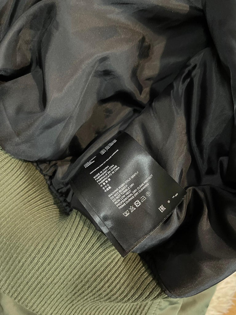 Heliot Emil F/W2022 Tranquil Bomber Jacket For Sale at 1stDibs