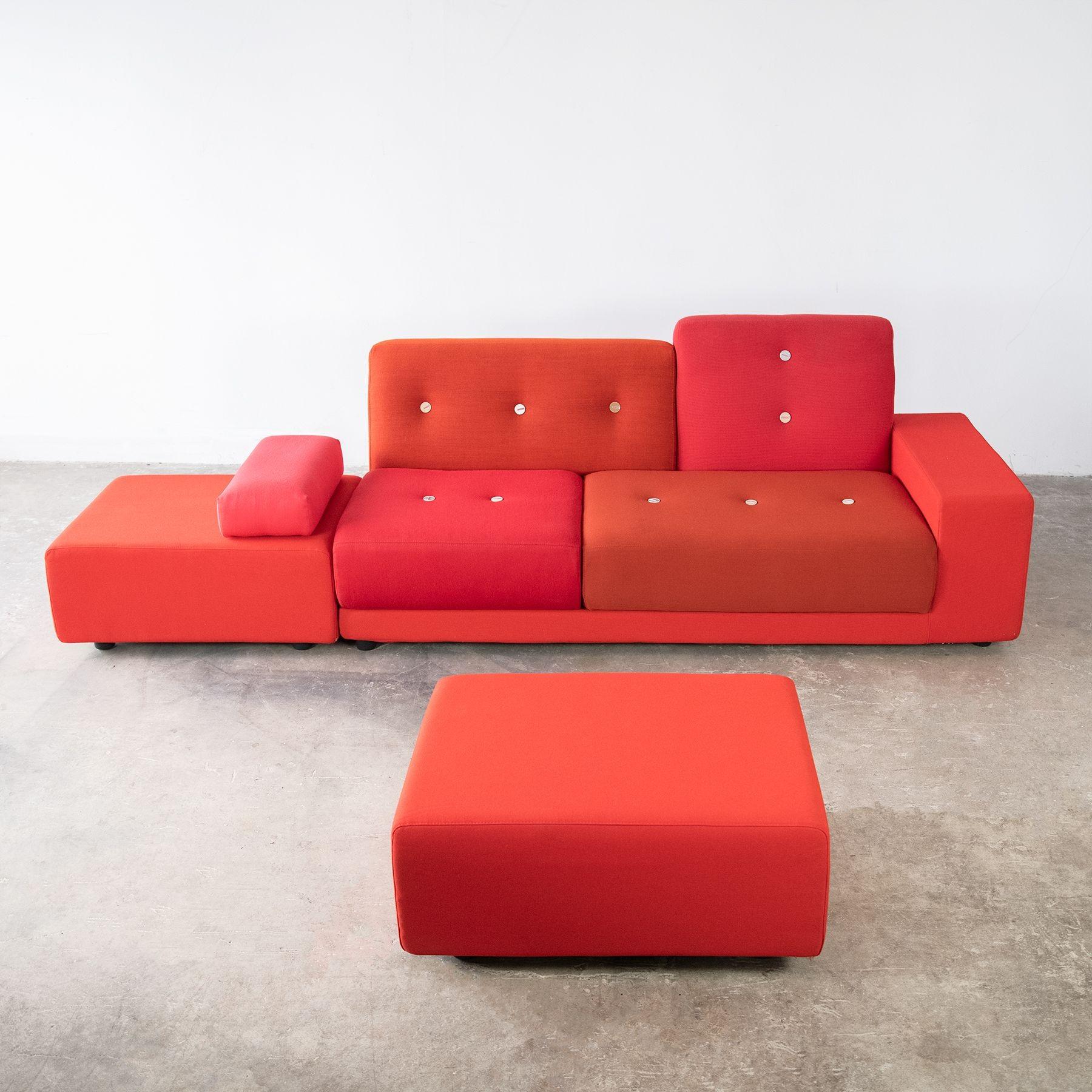 Hella Jongerius Polder Sofa for Vitra Sleek Contemporary Designer Style ...