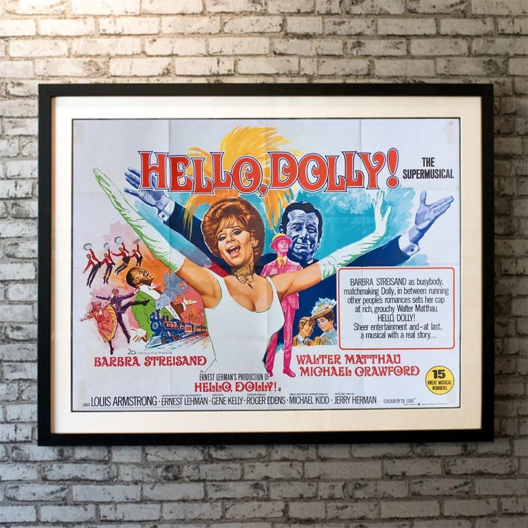 Hello Holly Unframed Poster 1969 For Sale At 1stdibs