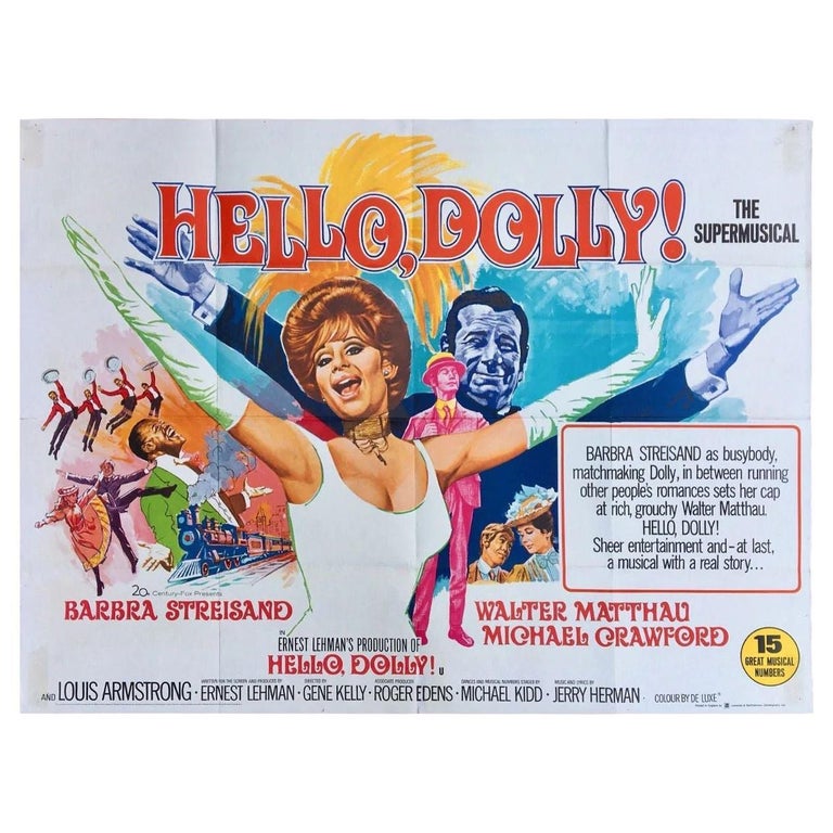 Hello, Holly, Unframed Poster, 1969 For Sale at 1stDibs