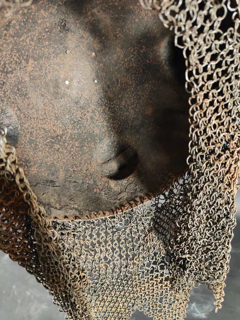 Helmet ''Khula Khud'' 19th Century, Persia, Quajar at 1stDibs