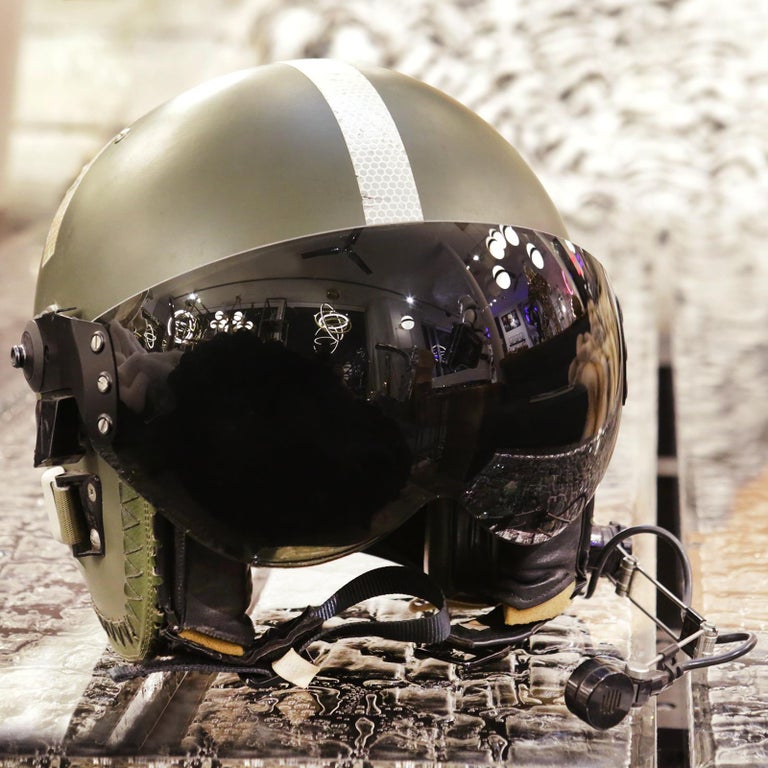 Helmet Royal Air Force Aircraft Fighter 1 Made in 1960 at 1stDibs