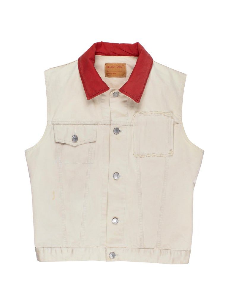 Helmut Lang SS1997 Striped Vest at 1stDibs