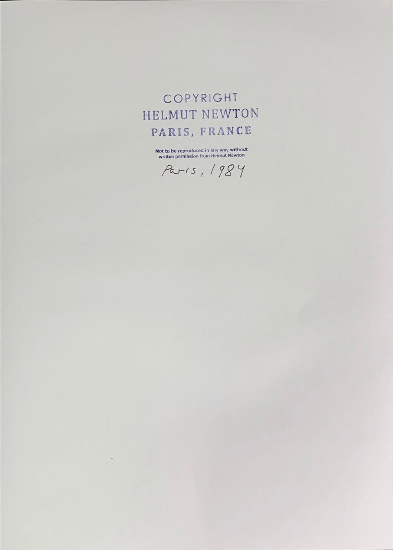 Helmut Newton - Helmut Newton, 'Self Portrait with Wife and Model' 1981 ...