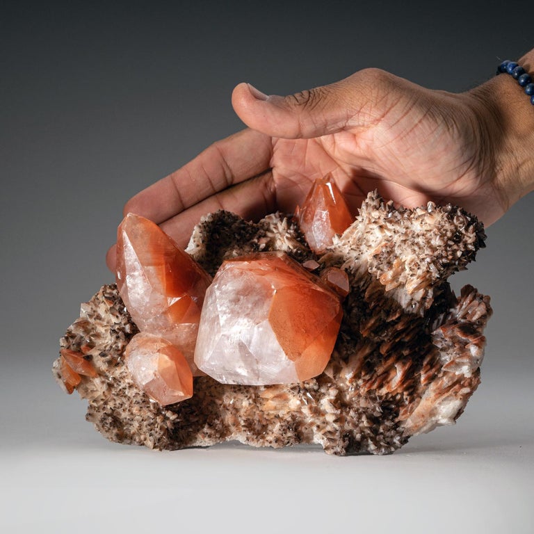 Hematite Mineral with Calcite From Hubei, China For Sale at 1stDibs