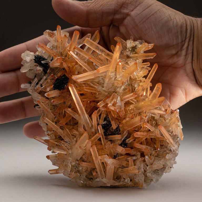 Hematite Included Quartz Crystals From Guangzhou, China For Sale at 1stDibs