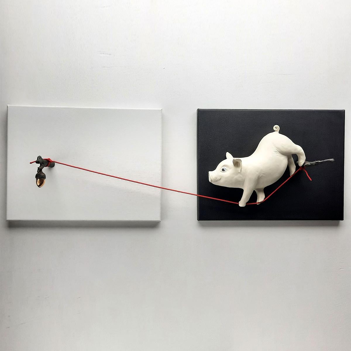 Lydia Grey - Surrealist Vase by Artist Lydia Grey at 1stDibs