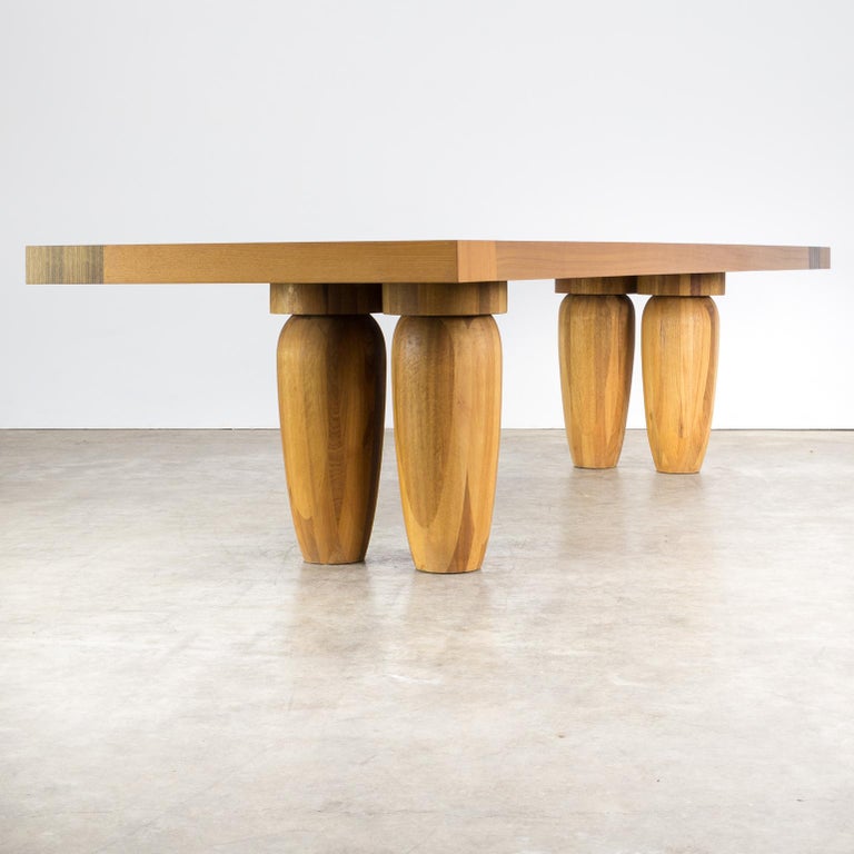 Henk Vos ‘Bagutta’ Dining Table for Linteloo For Sale at 1stDibs