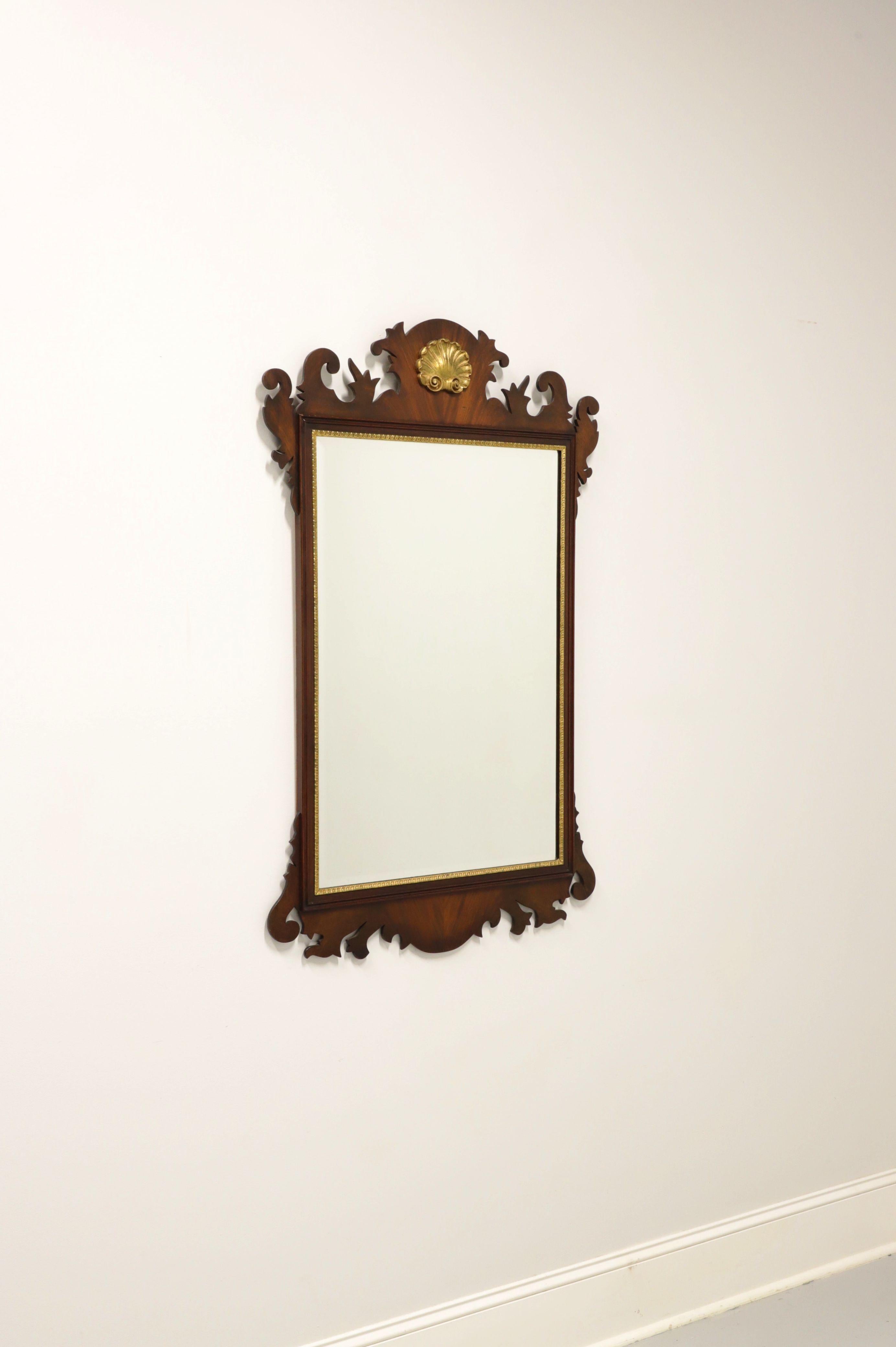 HENKEL HARRIS H-6 Mahogany Chippendale Wall Mirror - B at 1stDibs