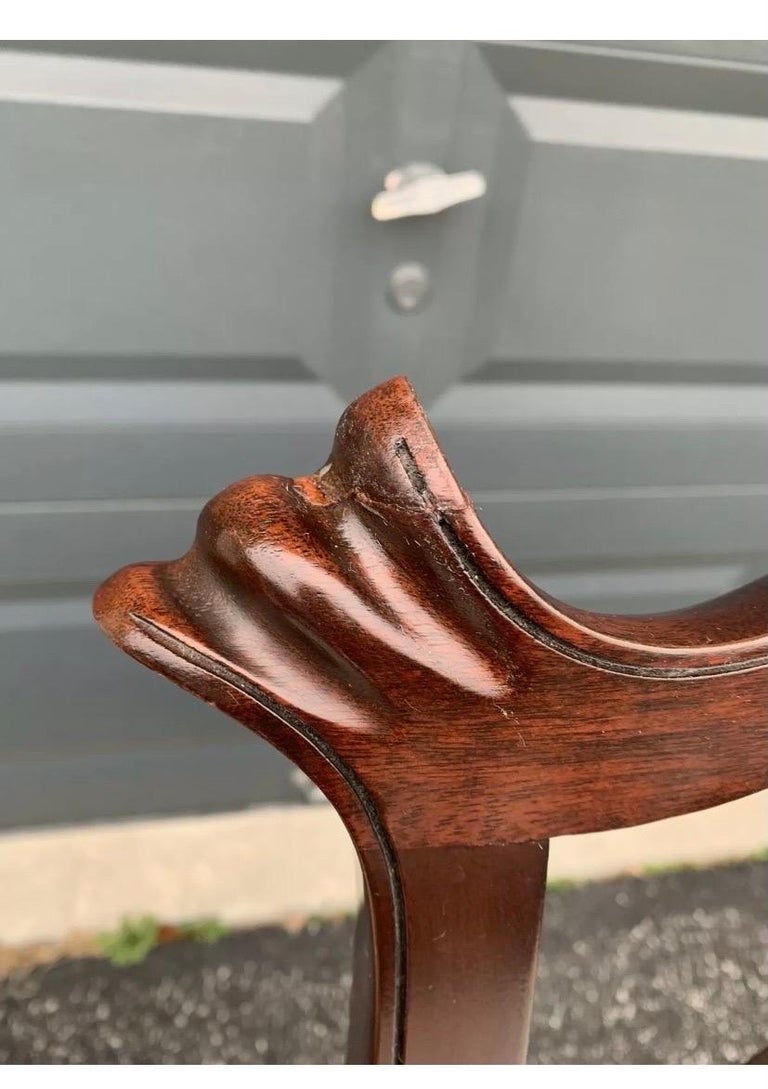 Henkel Harris Model 112 Ball in Claw Mahogany Dining Chairs- Set of 10 ...