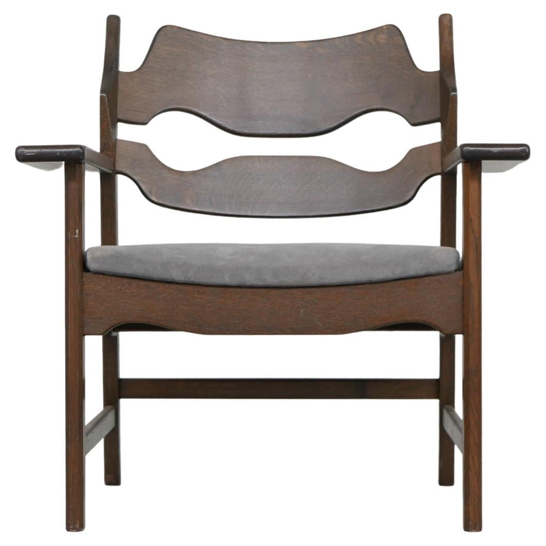 Henning Kjaernulf Razor Blade Chair Denmark, 1960 at 1stDibs
