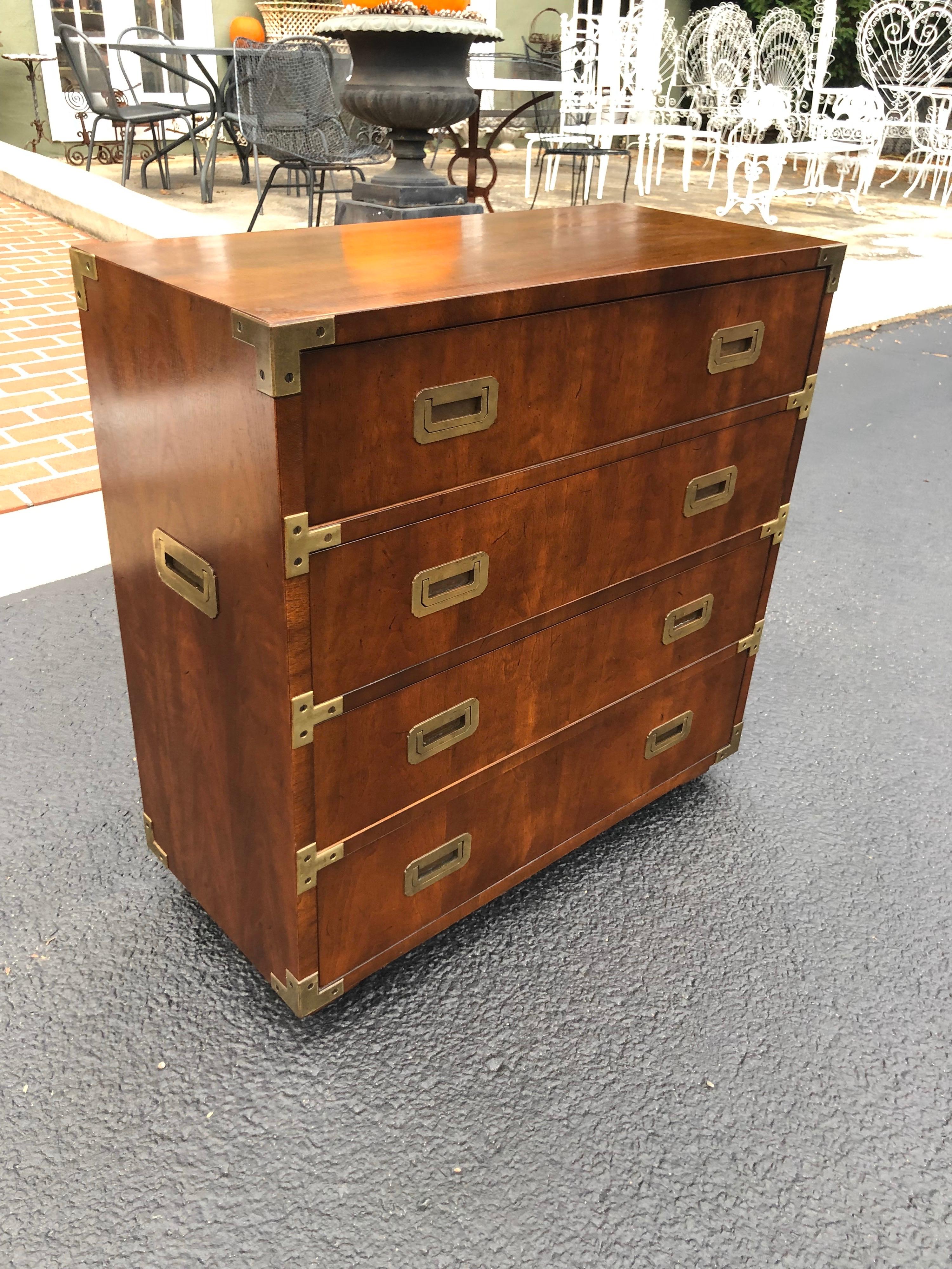 Henredon Campaign Chest at 1stDibs