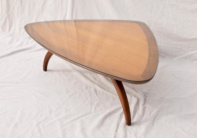 Henredon Modern Triangular Coffee Table at 1stDibs | triangular coffee ...
