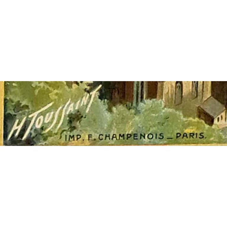 Henri-Charles Toussaint - Circa 1900 Original poster of Henri Toussaint ...