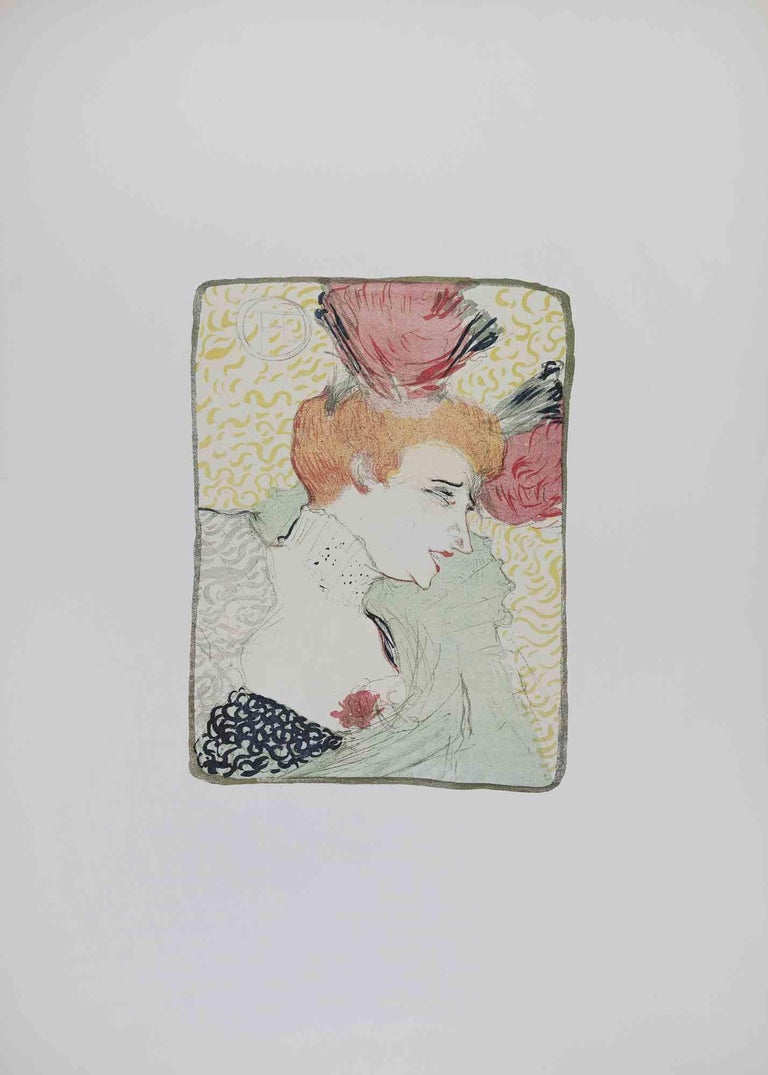 Marcelle Lender en Buste - Lithograph after H. de Toulouse-Lautrec ...