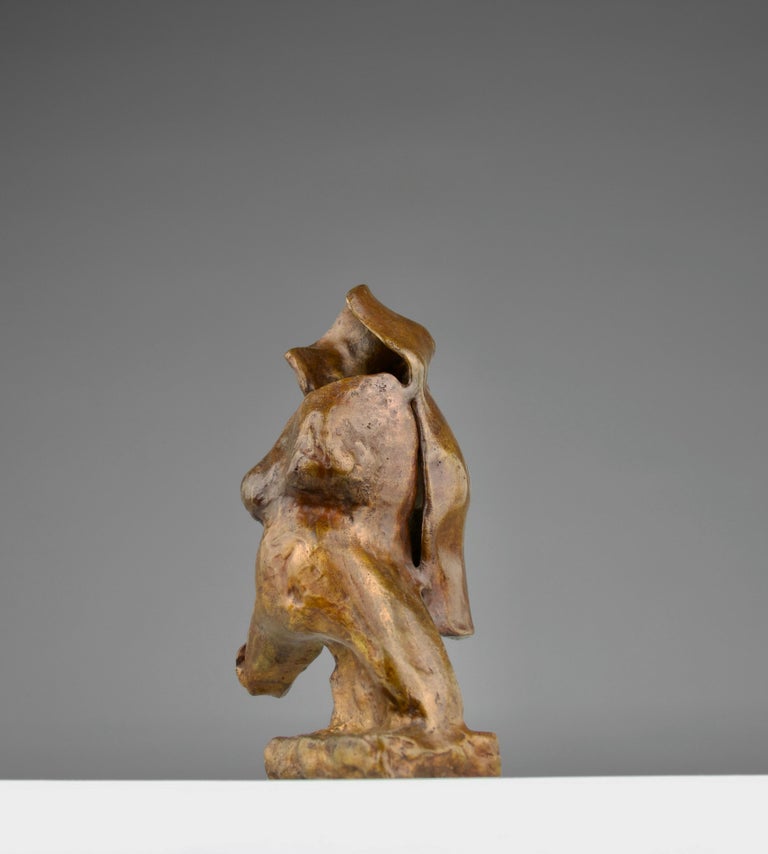 Henri Delanne, "Silhouettes 'Front and Back", Bronze, France, 1980 For ...