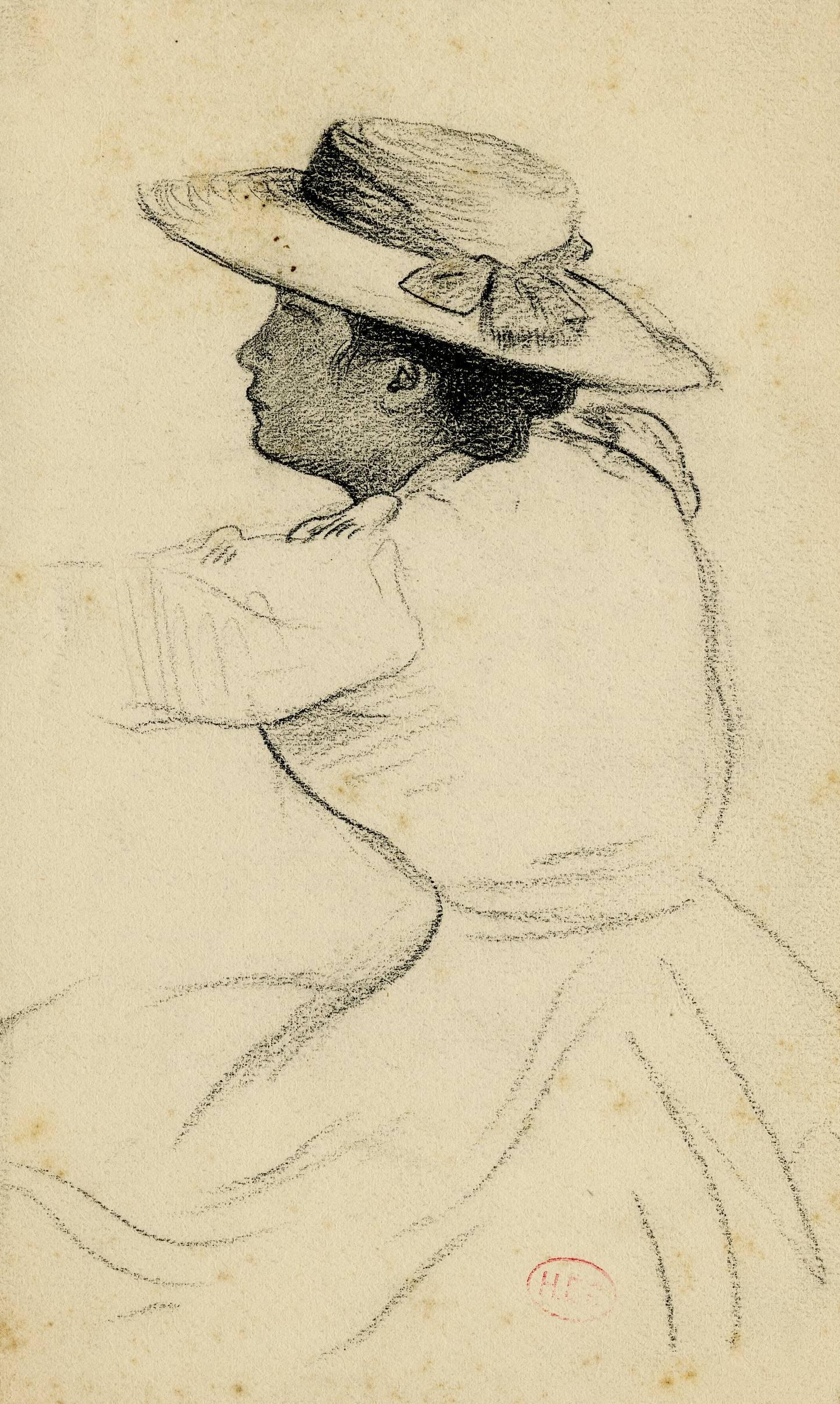 Early 1900s Portrait Drawings and Watercolors - 28 For Sale at 1stdibs