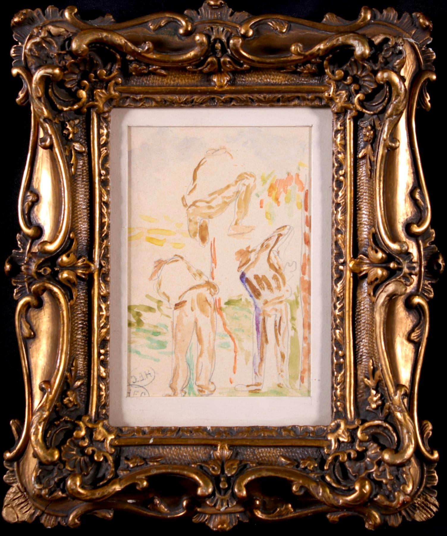 Henri Edmond Cross - Study of women - Figurative Impressionist ...