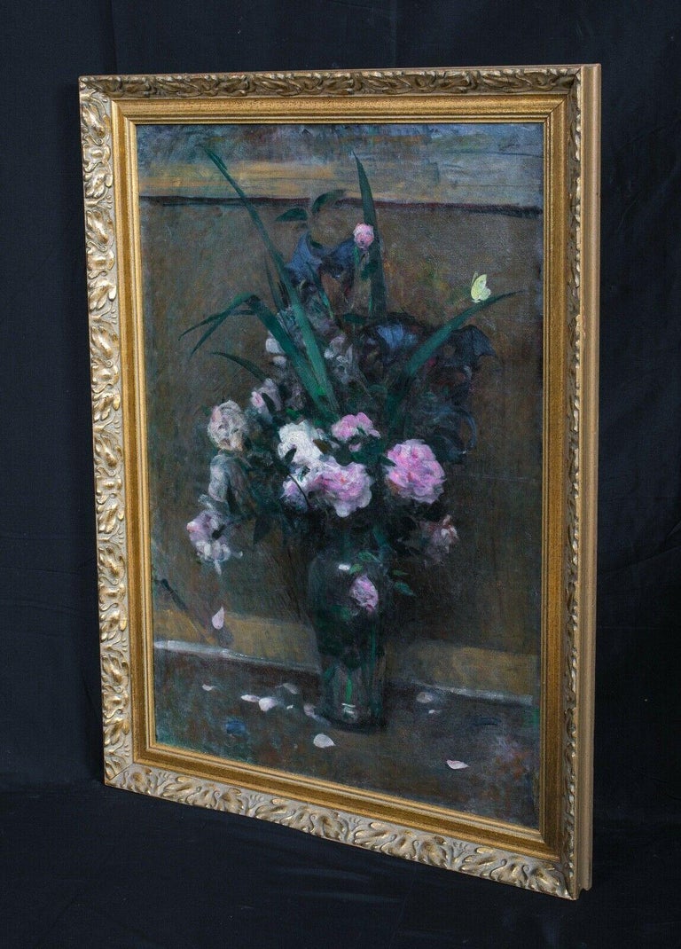 Still Life Of Wilting Roses, 19th Century For Sale at 1stDibs