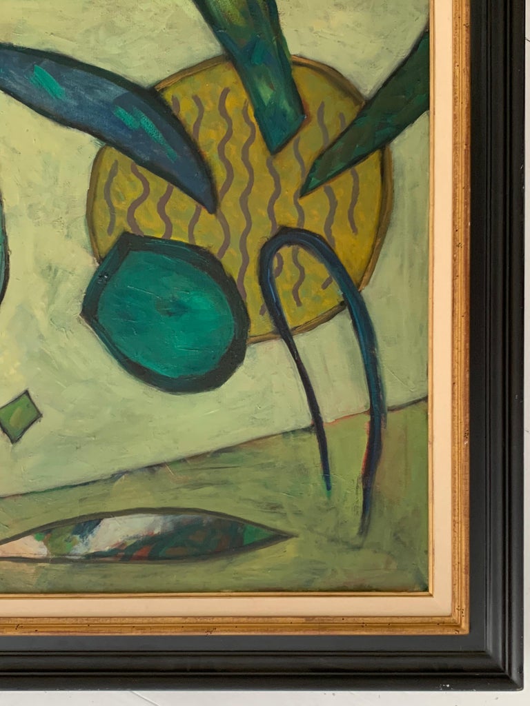 Henri Goetz - HUGE ORIGINAL ABSTRACT SIGNED OIL PAINTING - PARIS ...