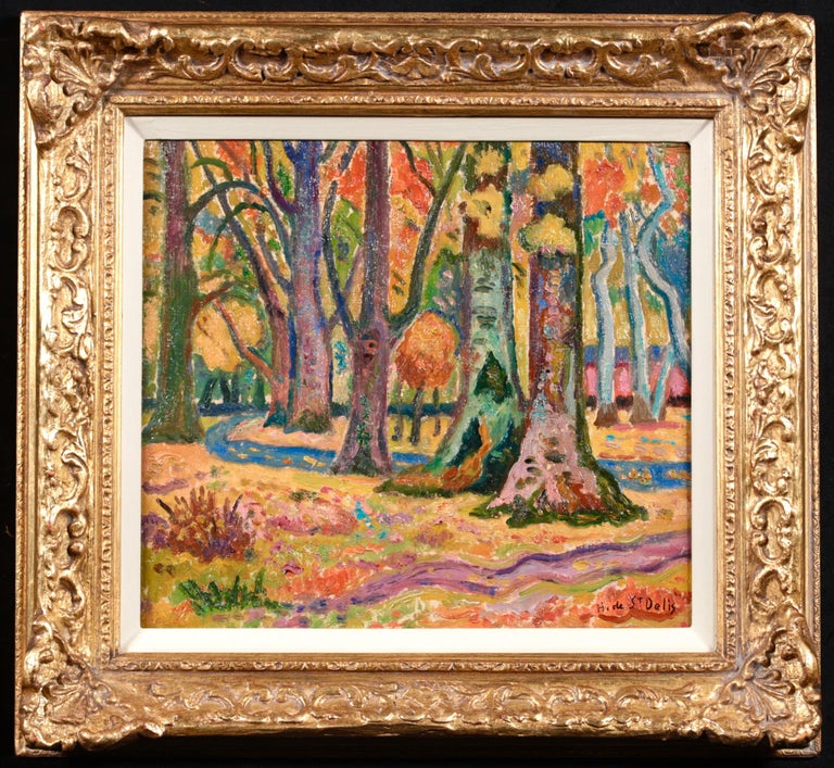 Henri Liénard de Saint-Délis - Honfleur - Post Impressionist Landscape ...