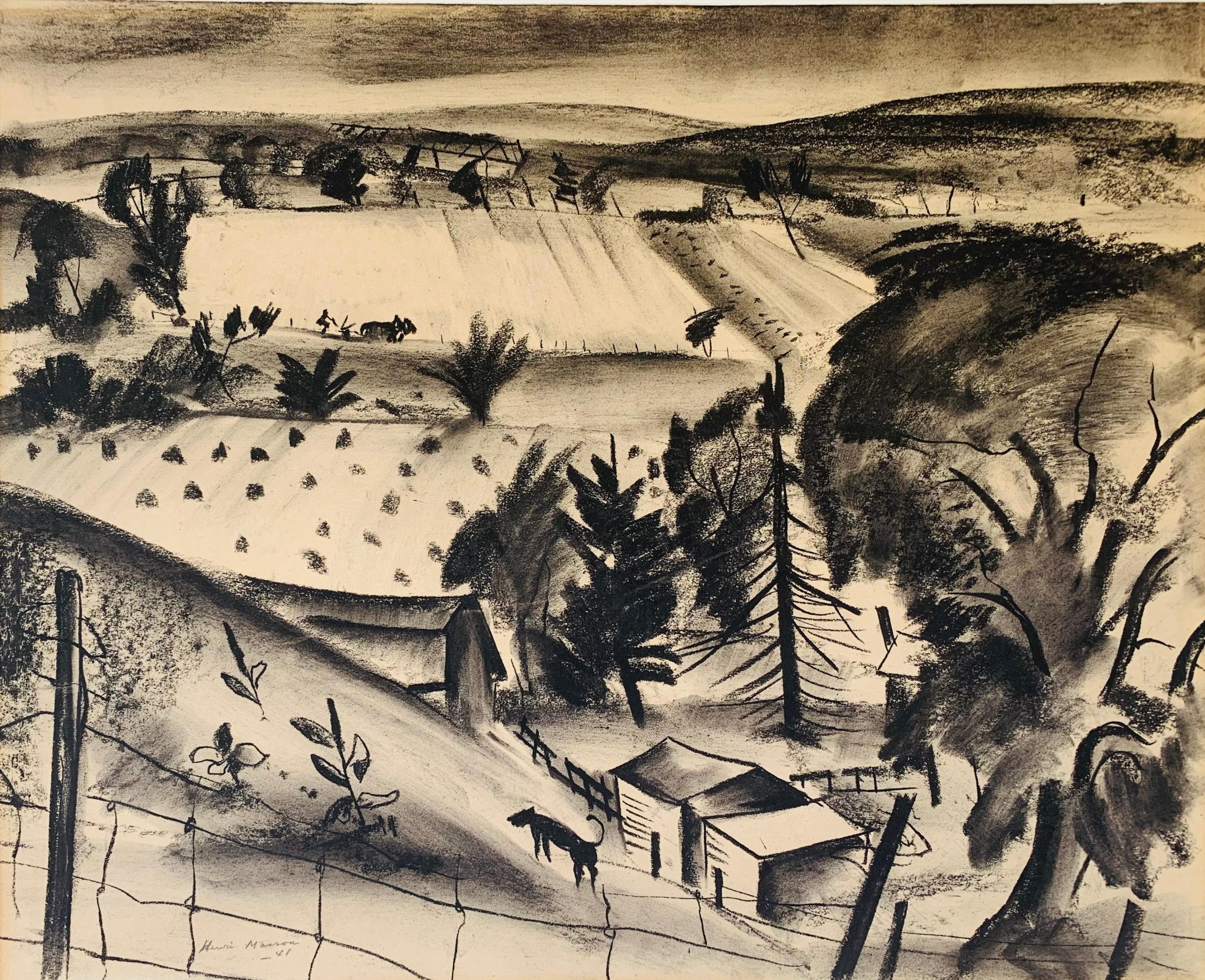 Henri Masson - Campos de cultivo en venta en 1stDibs