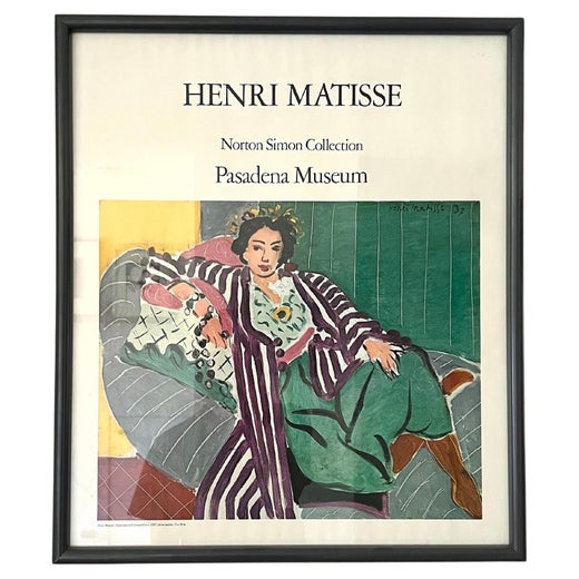 Henri Matisse Drawing Masque D'eskimo Crayon For Sale at 1stDibs
