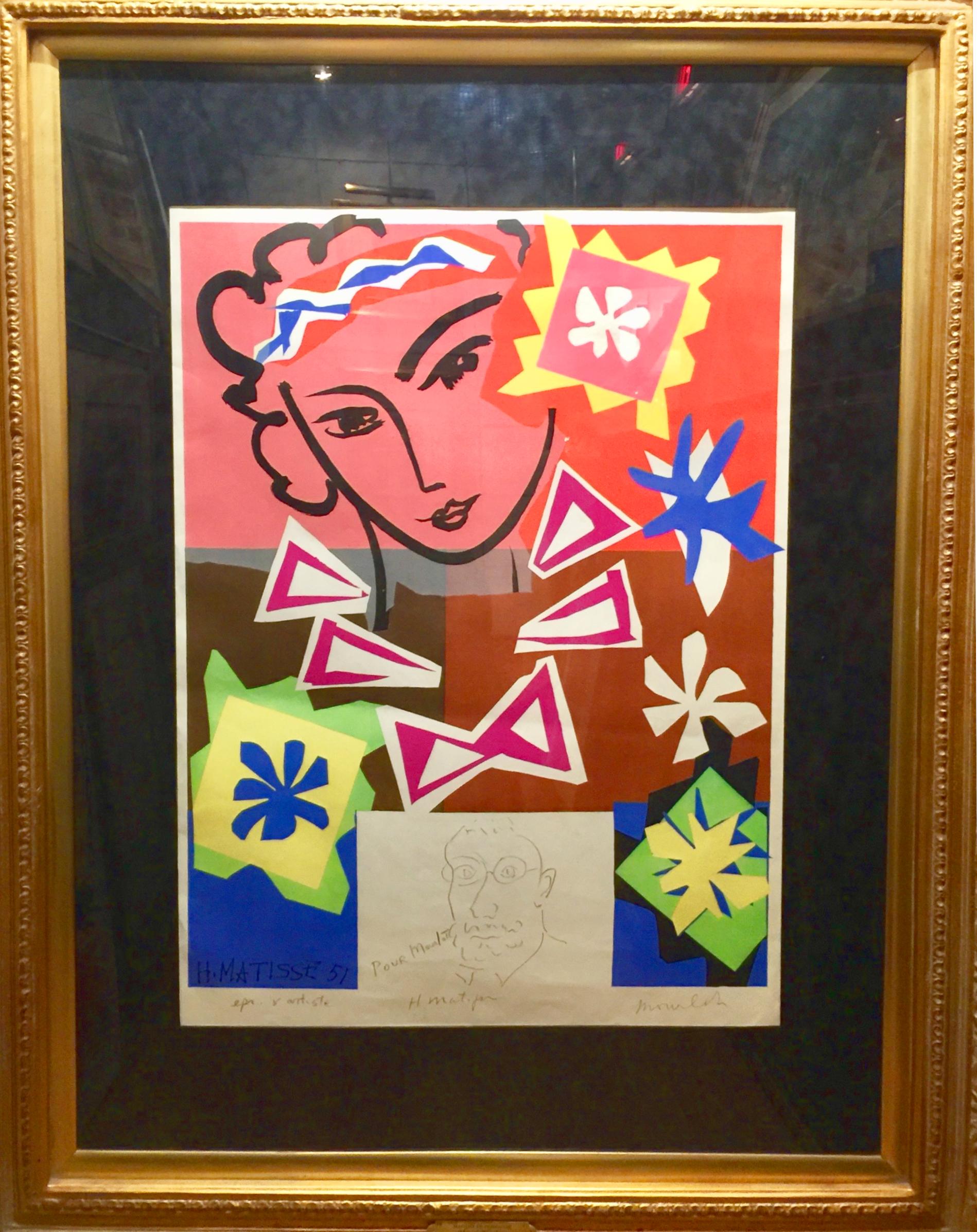 Henri Matisse - Madame de Pompadour For Sale at 1stDibs