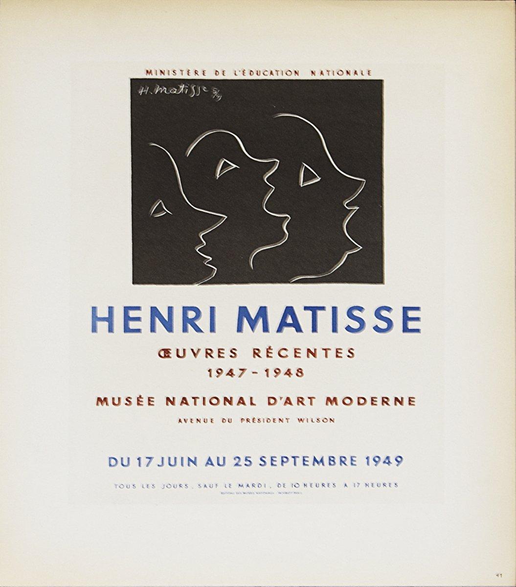 1991 After Henri Matisse 'Le Fleur' Modernism United Kingdom Serigraph ...