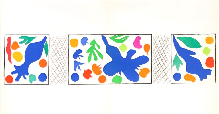 Henri Matisse - Coquelicots - Henri Matisse, Cut-Out, Vintage ...