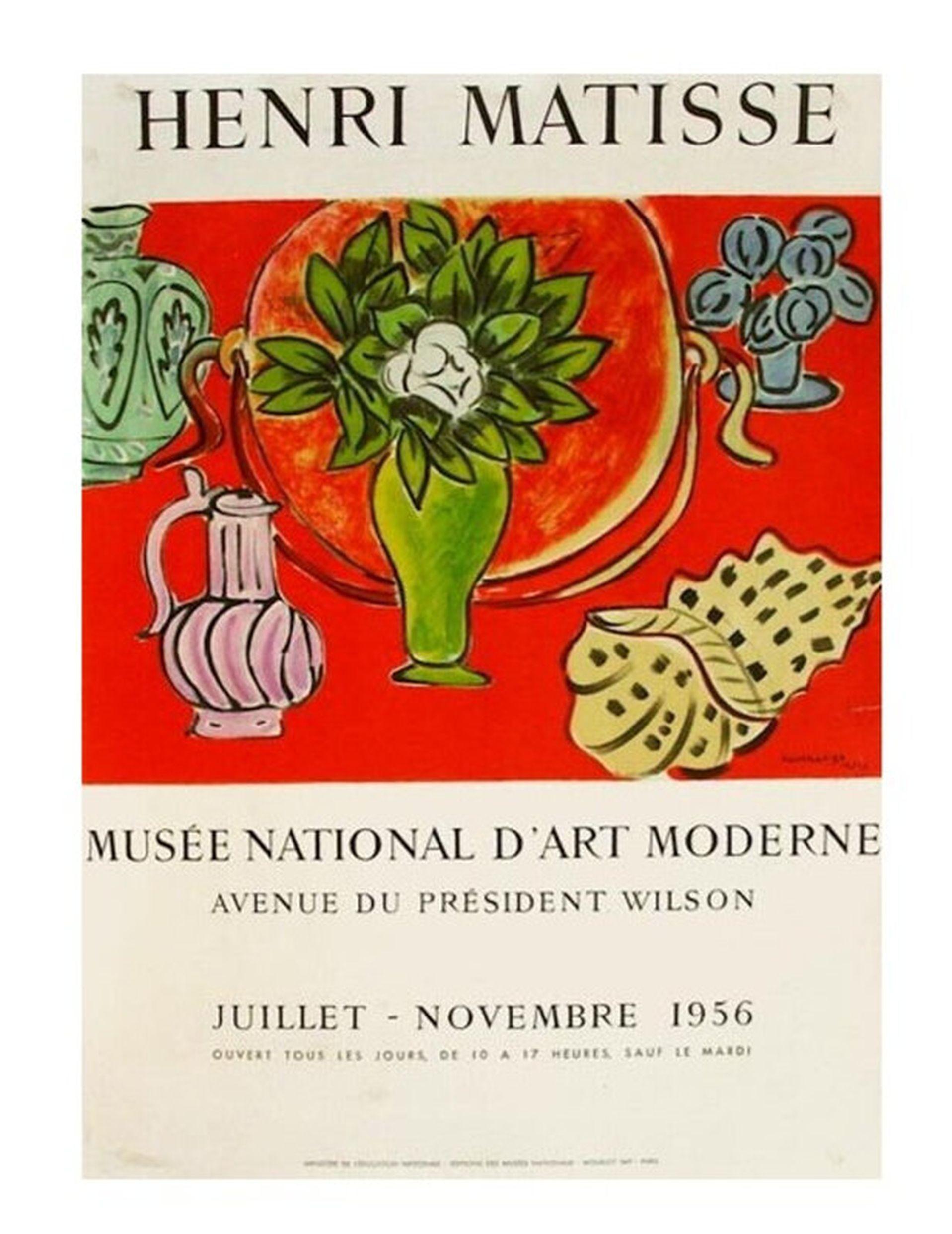 Henri Matisse - Henri Matisse Musee National d'Art Moderne 1956 ...