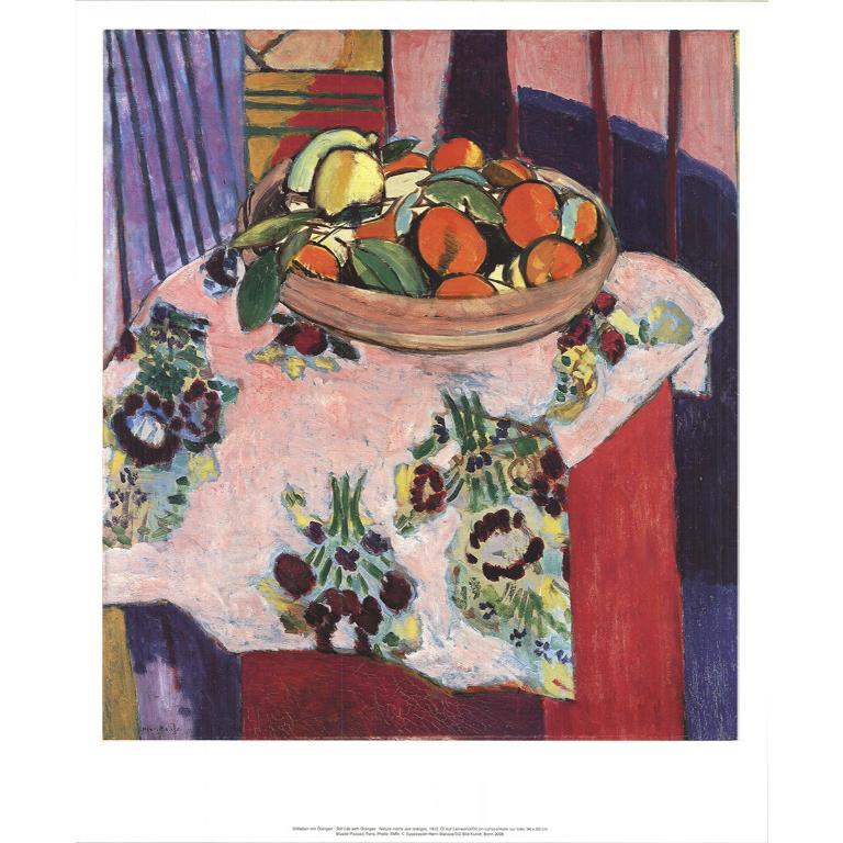 Henri Matisse 'Still Life with Oranges' 2007- Offset Lithograph For ...
