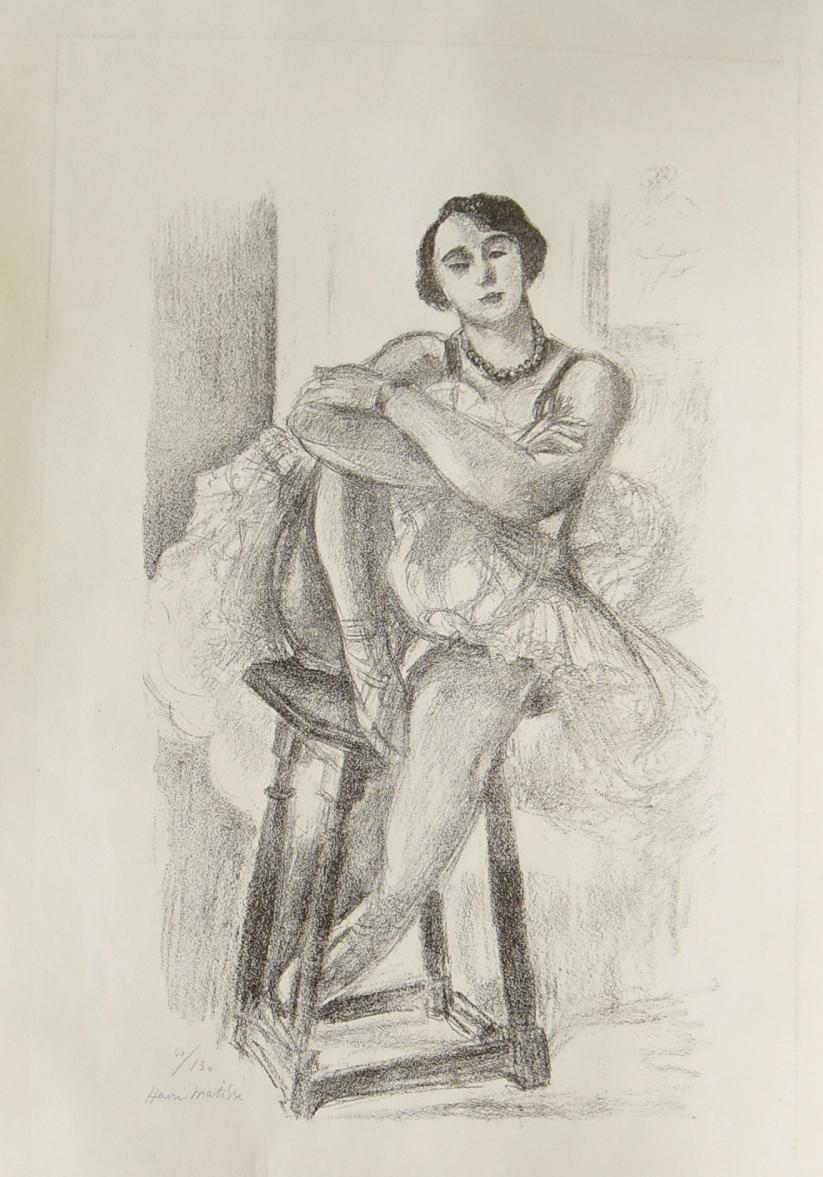 Henri Matisse - Original Linocut - Henri Matisse - Teeny at 1stdibs