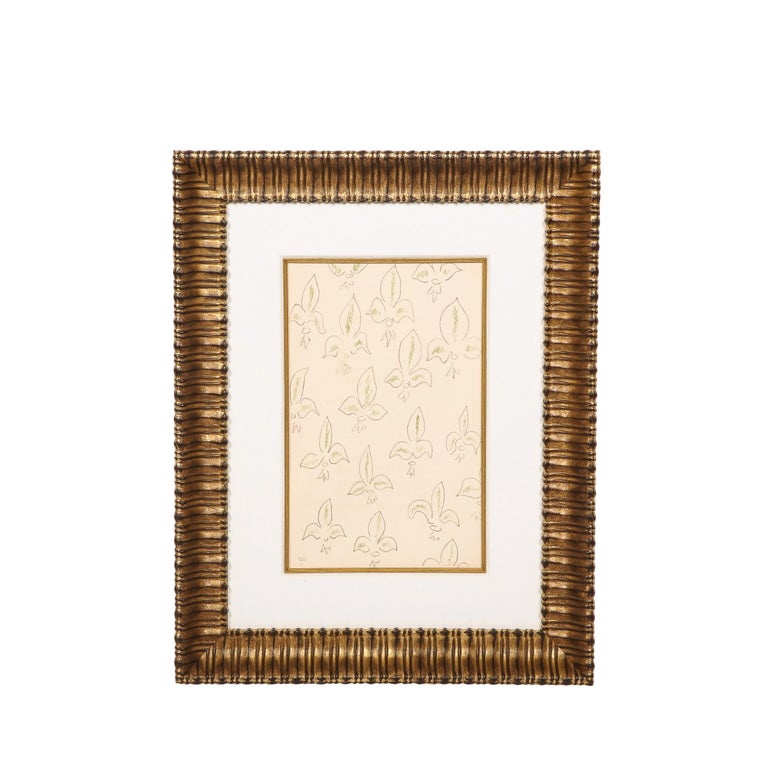 Henri Matisse - Modernist Repeating Fleur De Lis Motif Lithograph by ...