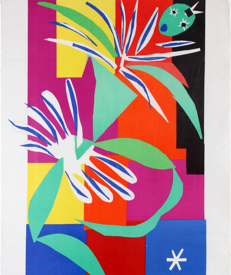 Original Vintage Poster Cote d'Azur Nice Musee Matisse Museum La ...