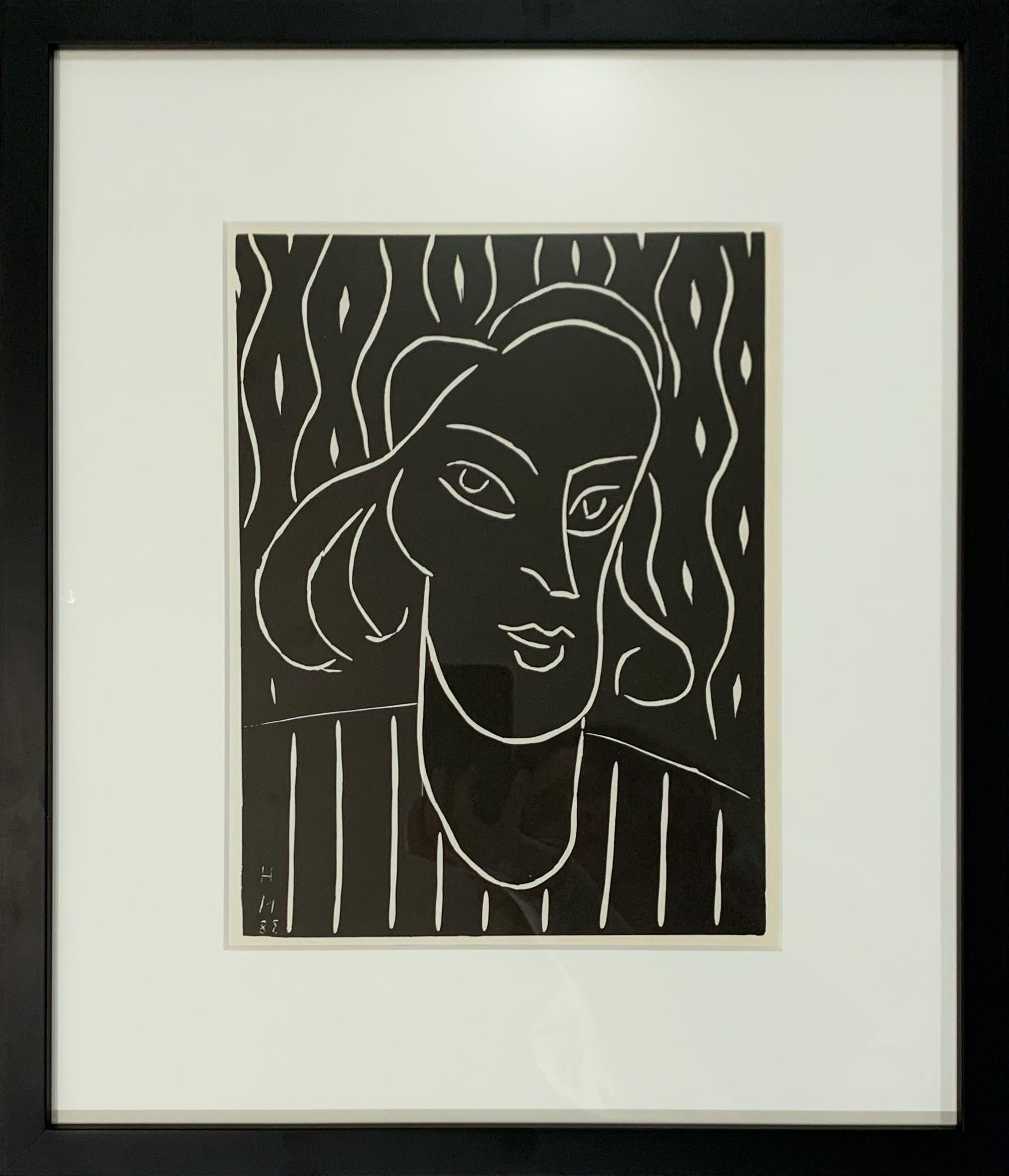 Henri Matisse - Original Linocut - Henri Matisse - Teeny at 1stDibs