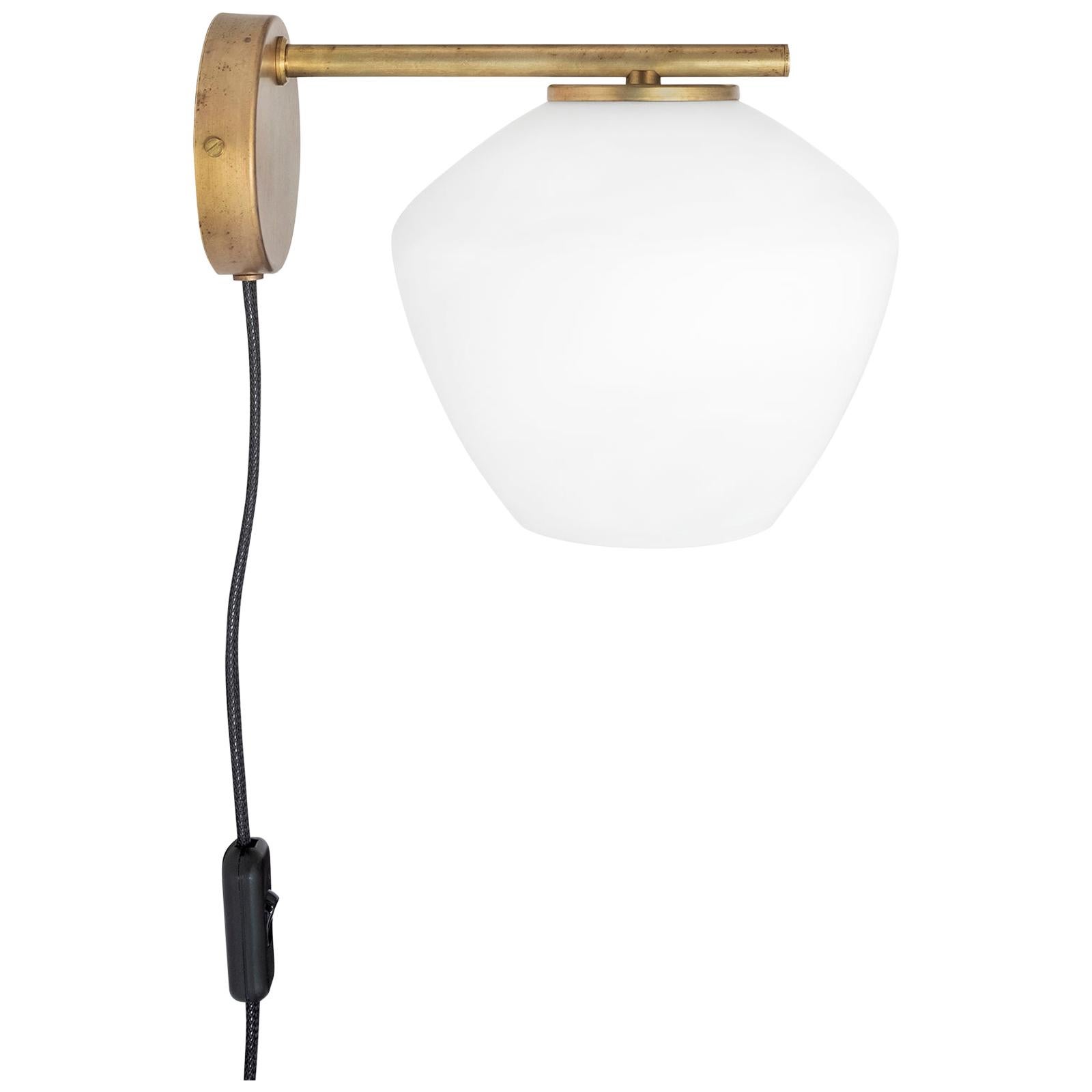 Henrik Tengler DK Two Arms Wall Lamp by Konsthantverk For Sale at 1stDibs