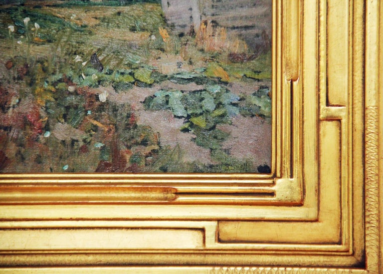 Henry Bayley Snell - Henry Snell, Old Farmhouse, Oil on Board, Signed ...