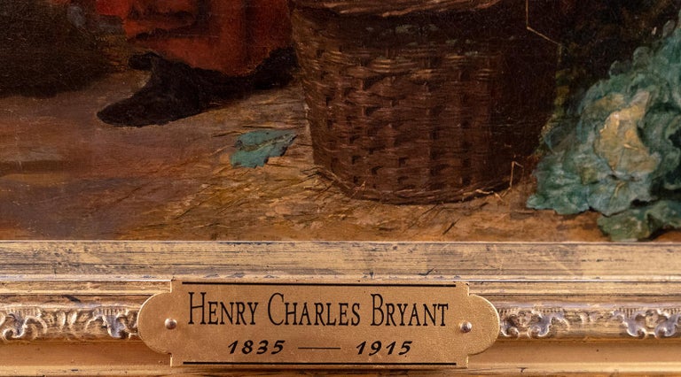 Henry Charles Bryant - A Busy Street Market by Henry Charles Bryant For ...