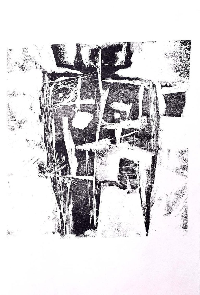 Henry Cliffe - Henry Cliffe (1919-1983) Two Standing Nudes abstract ...