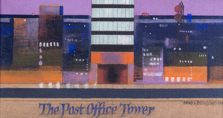 Henry Collins - The Post Office Tower, 1981 For Sale at 1stDibs