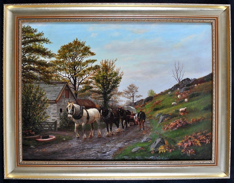 Henry Crowther - Llanelwedd Quarry, Builth Wells - Large Antique Wales ...