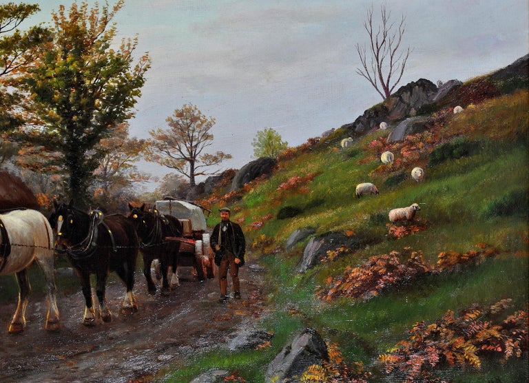 Henry Crowther - Llanelwedd Quarry, Builth Wells - Large Antique Wales ...