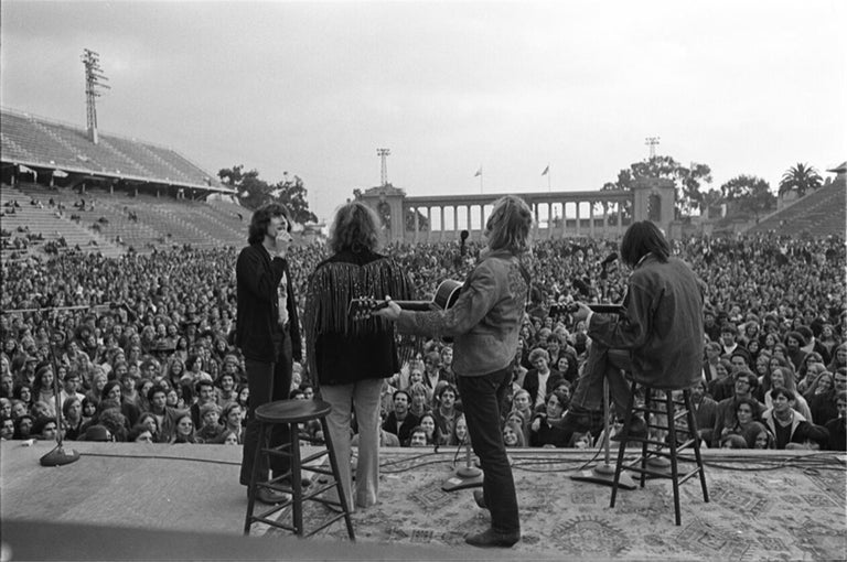 Henry Diltz - CSNY Balboa Stadium, 1969 For Sale at 1stDibs