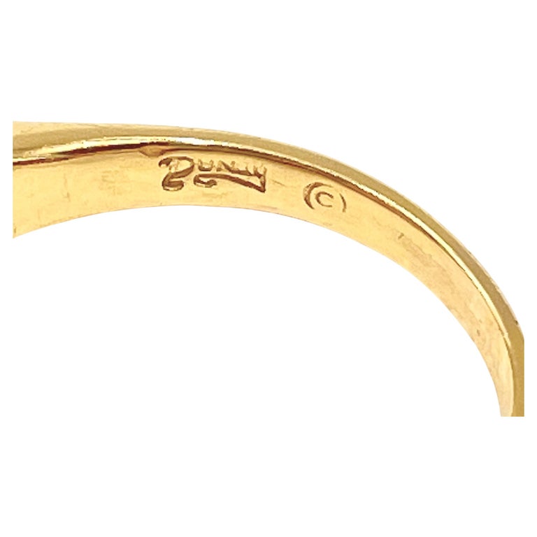 Henry Dunay 18k Gold South Sea Pearl Diamond Sabi Ring For Sale at 1stDibs