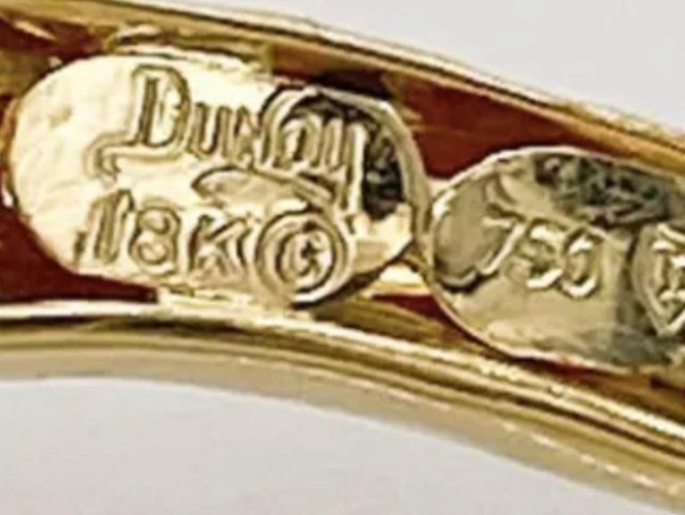 Henry Dunay Seashell Brooch/Pin Hammered Finish 18K Yellow Gold For ...